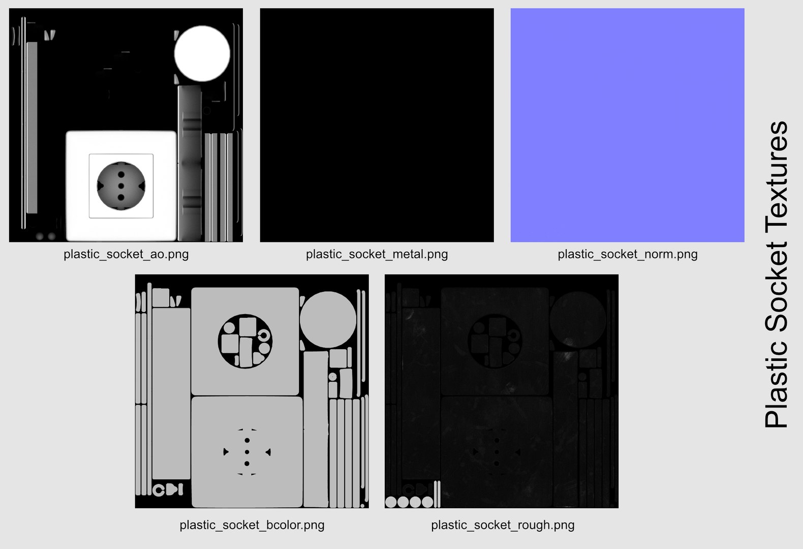 European Schuko Socket 3D Model - TurboSquid 2204887