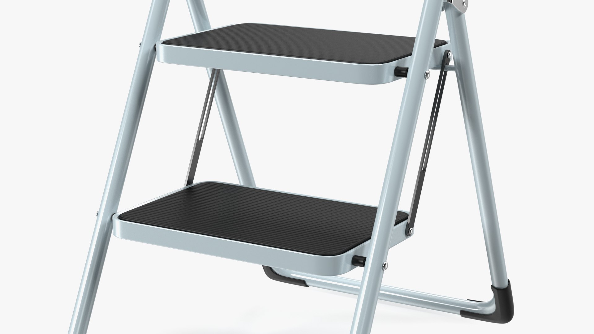 3D 2 Step Ladder Folding Step Stool model - TurboSquid 2154555