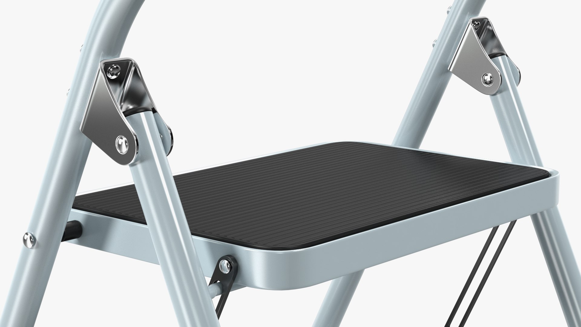 3D 2 Step Ladder Folding Step Stool model - TurboSquid 2154555