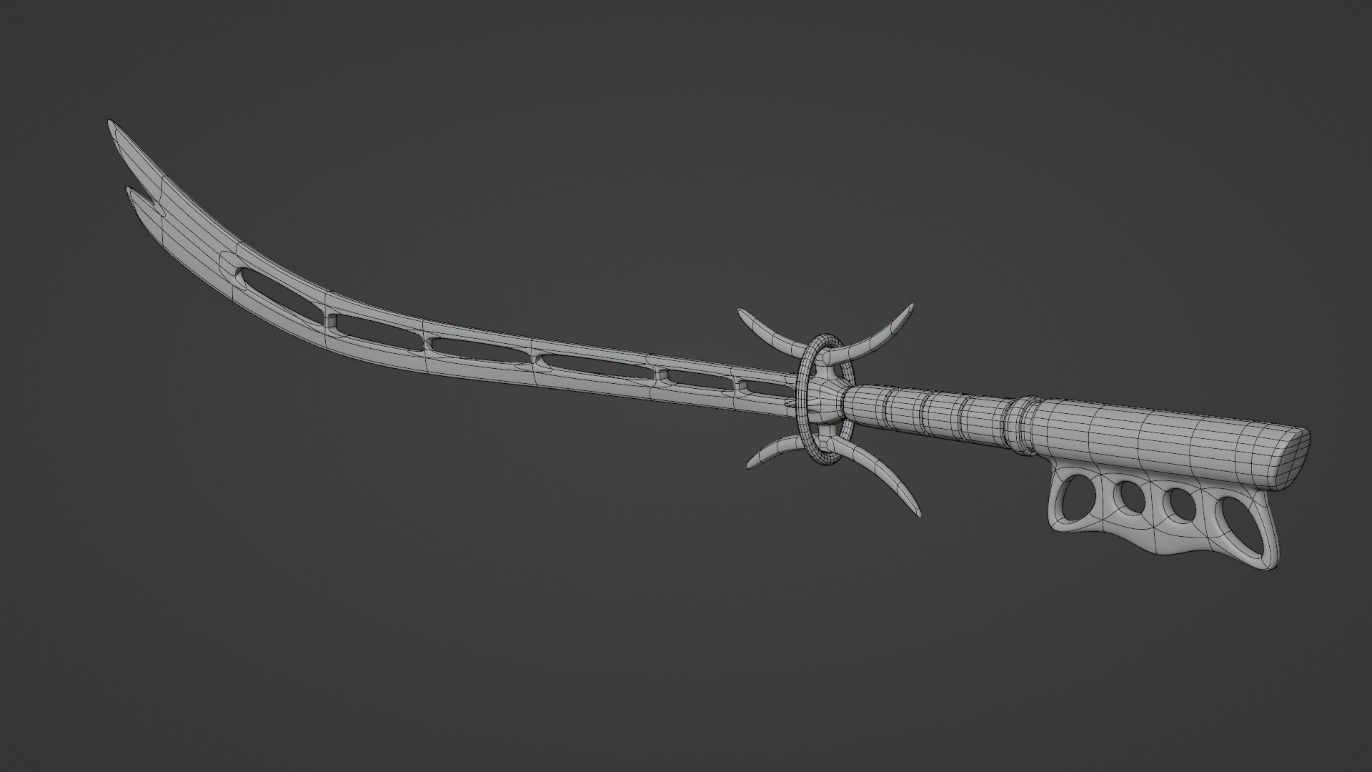 The Spine Splitter Sword Model - TurboSquid 2031334
