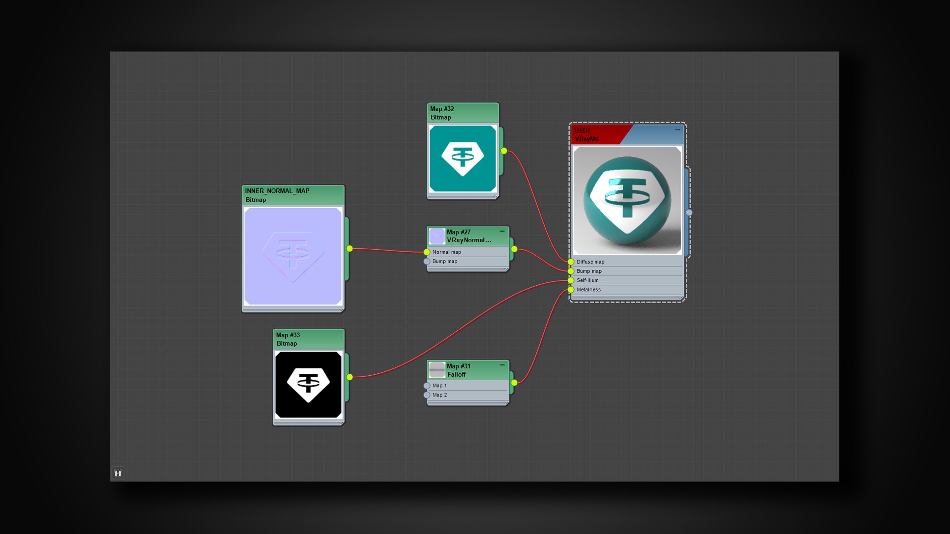 3D Tether Coin - TurboSquid 1947810