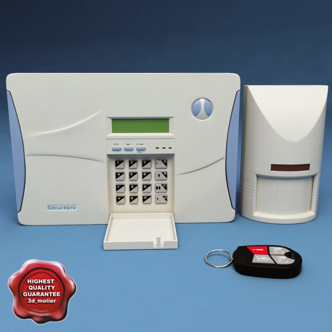 3dsmax wireless alarm