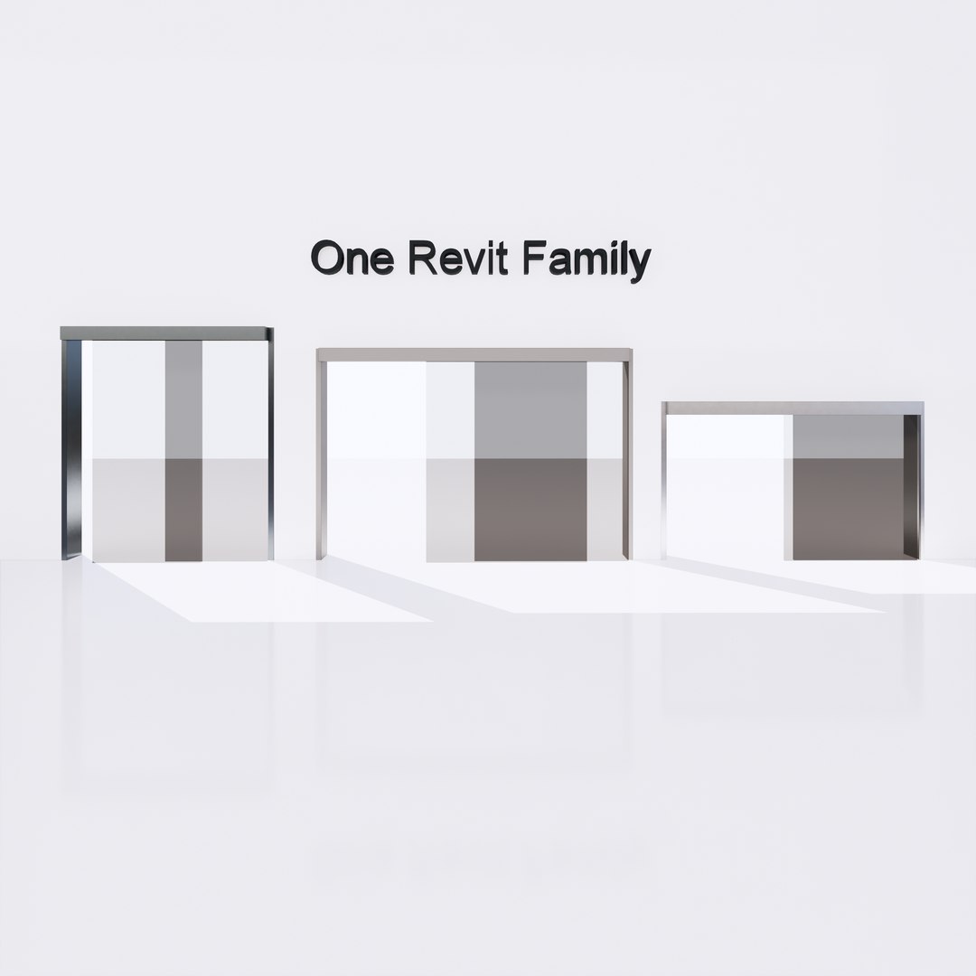 Free Revit Family Sliding 3D - TurboSquid 1678618