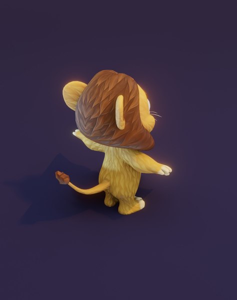 Cartoon Lion 3D Models 3D model - TurboSquid 1928989