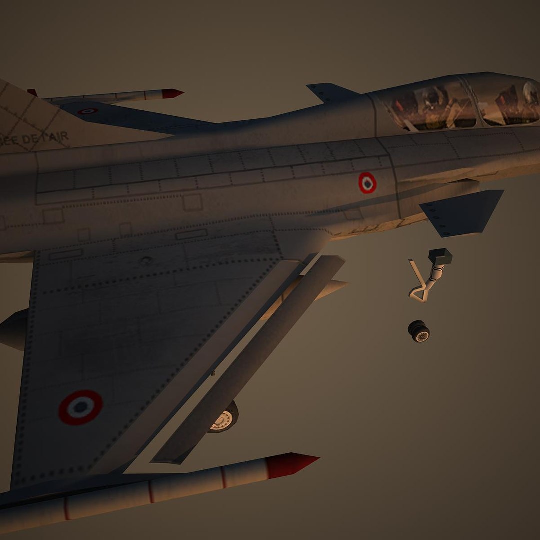 3d Dassault Rafale Faf Fighter Aircraft