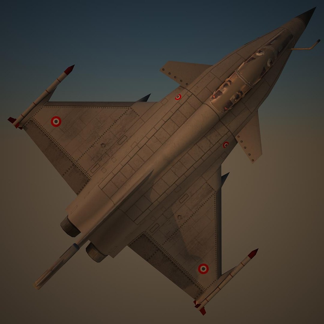 3d Dassault Rafale Faf Fighter Aircraft