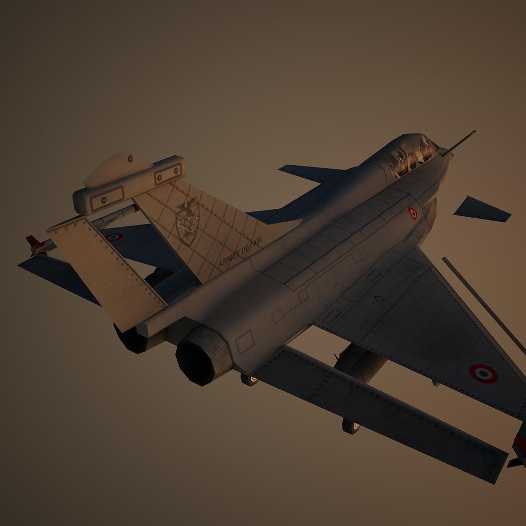 3d Dassault Rafale Faf Fighter Aircraft