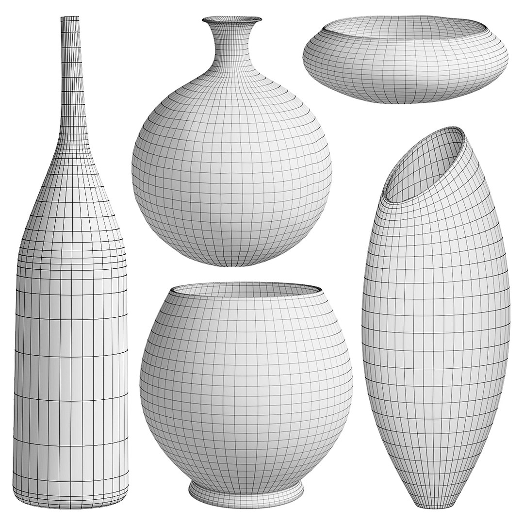 3D vases - TurboSquid 1523124
