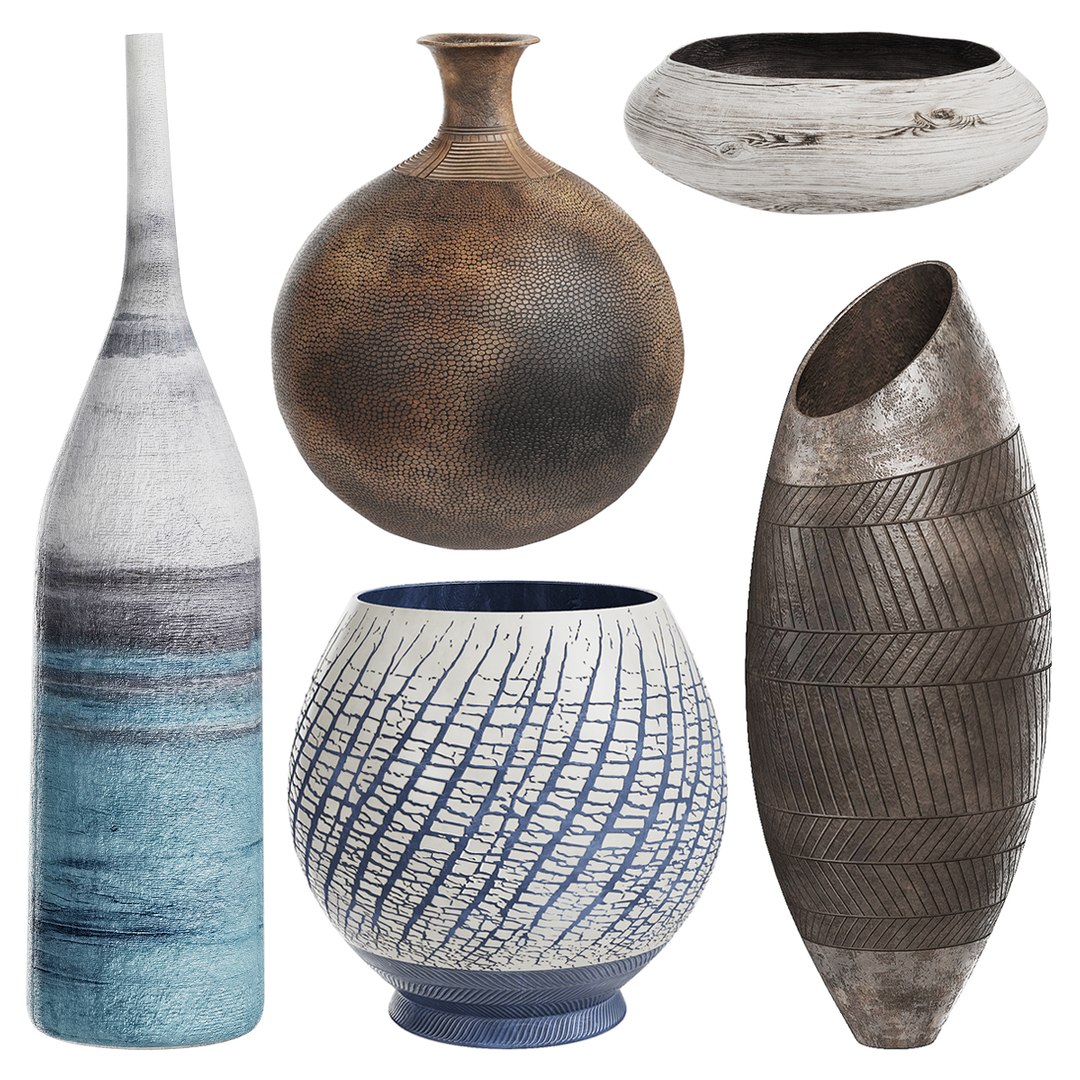 3D vases - TurboSquid 1523124