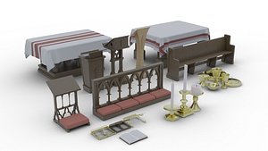 Download 3D Altar STL Models - TurboSquid