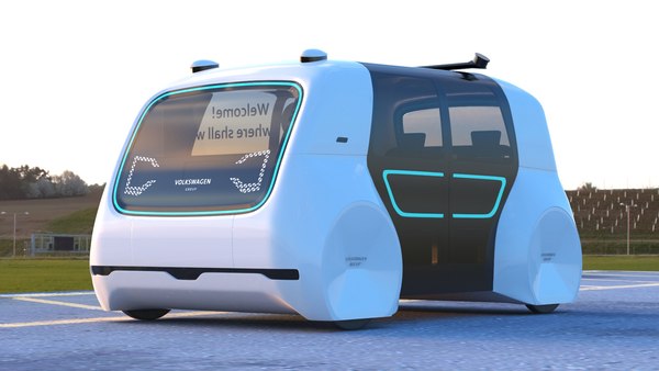 Autonomous vehicles copter bus 3D model - TurboSquid 1535845