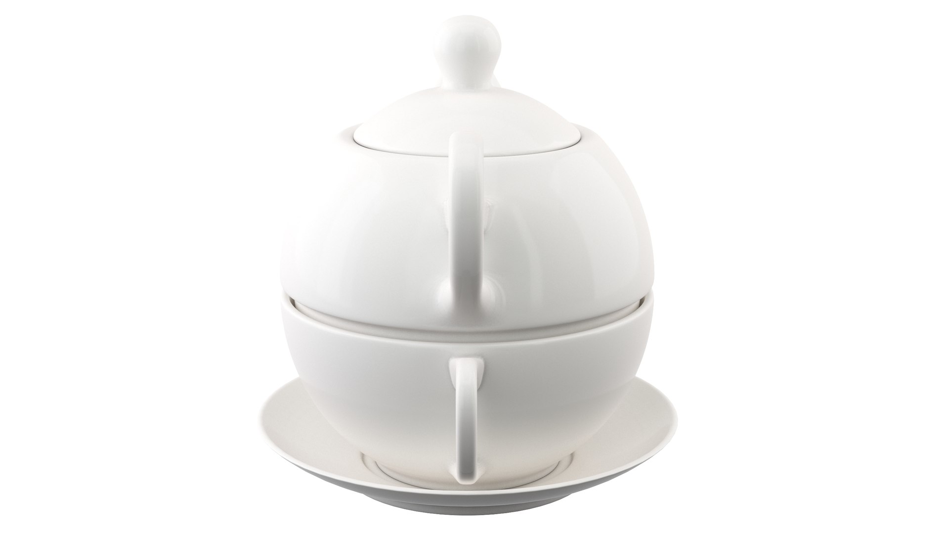 3D Teapot Set - TurboSquid 1996894