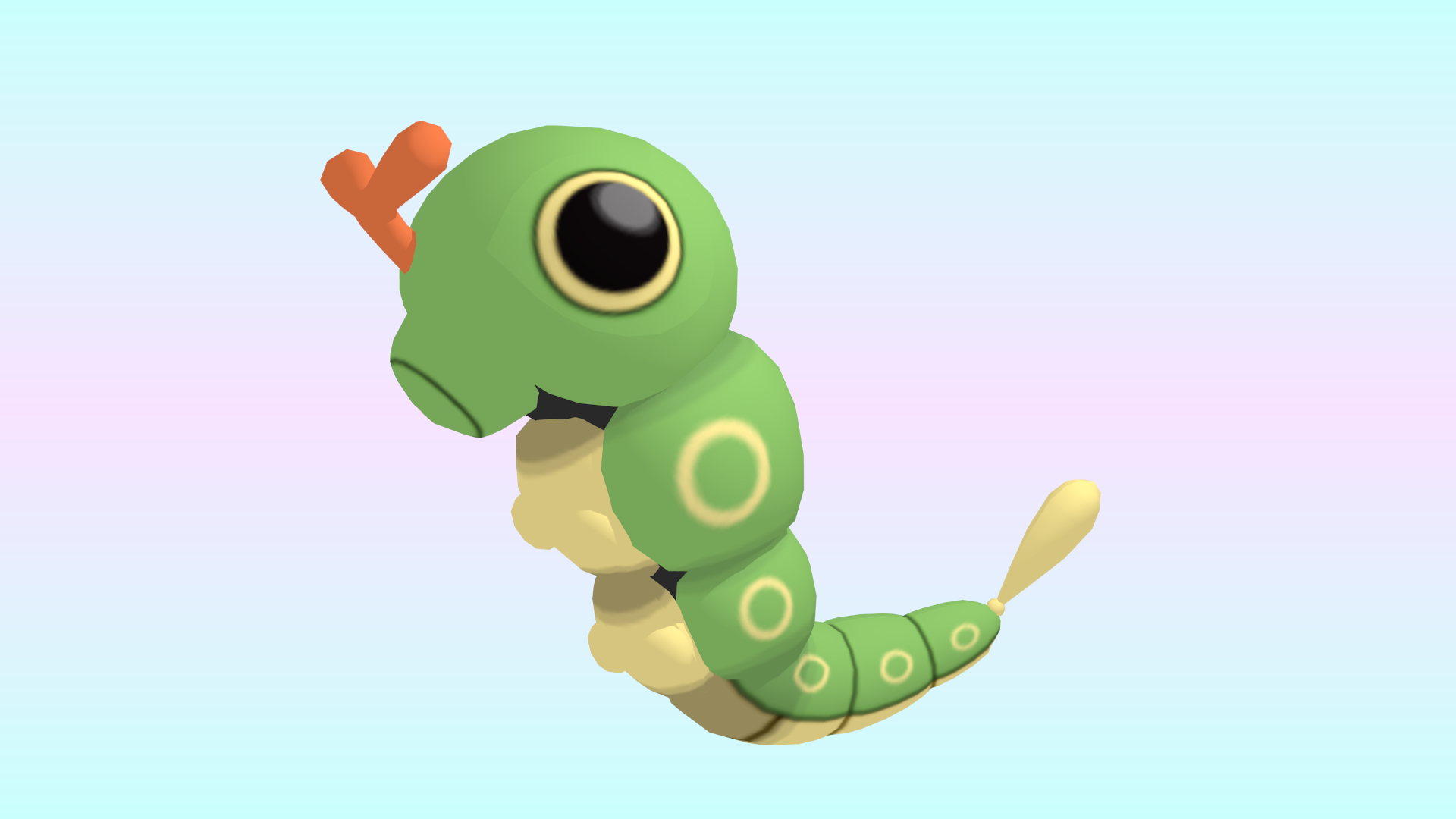 POKEMON Caterpie Animated Game Already 3D Model - TurboSquid 2318181