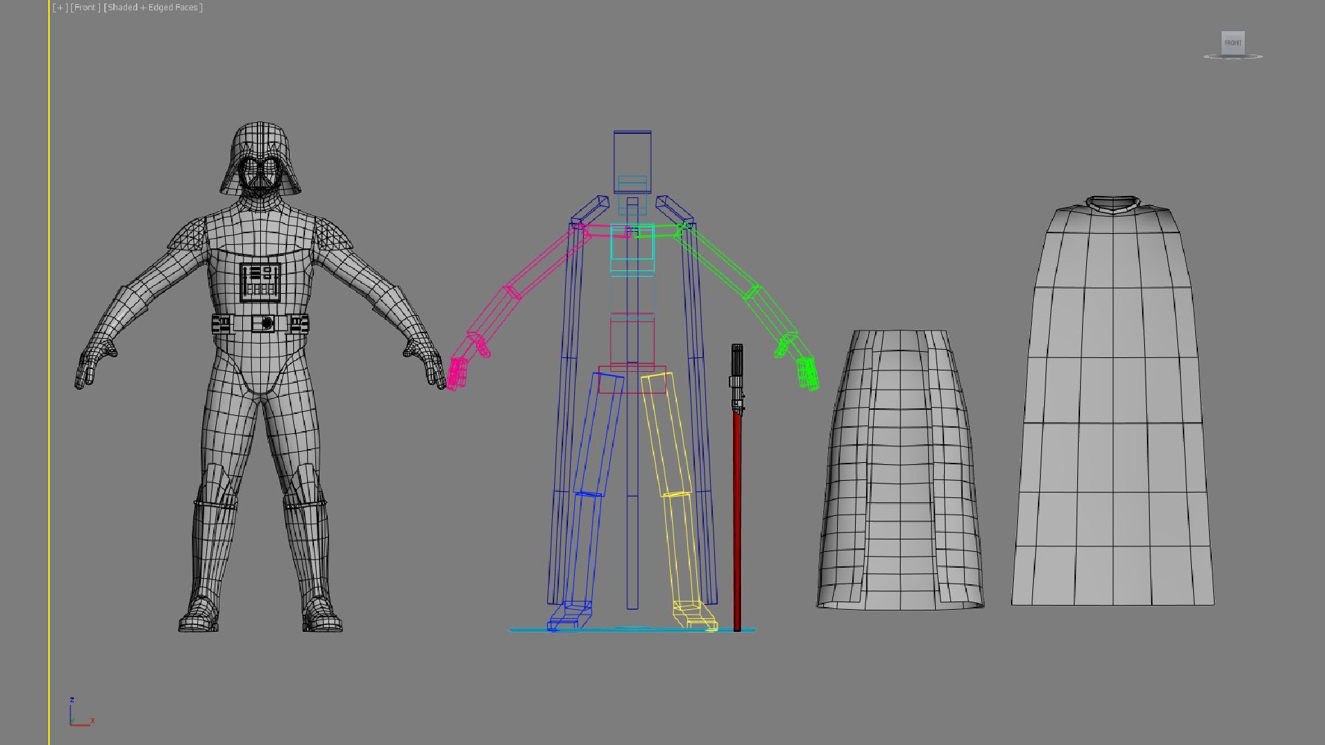 Dart Vader 3D Model - TurboSquid 1685166