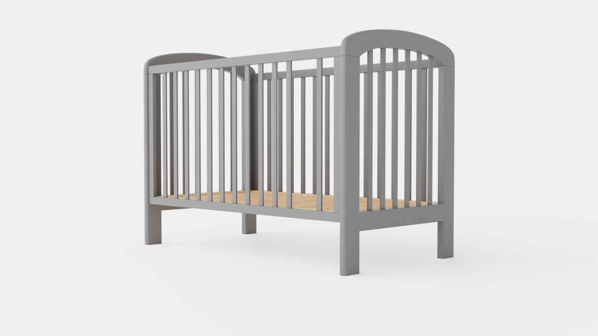3D Troll Crib Lux Grey Model - TurboSquid 2244071