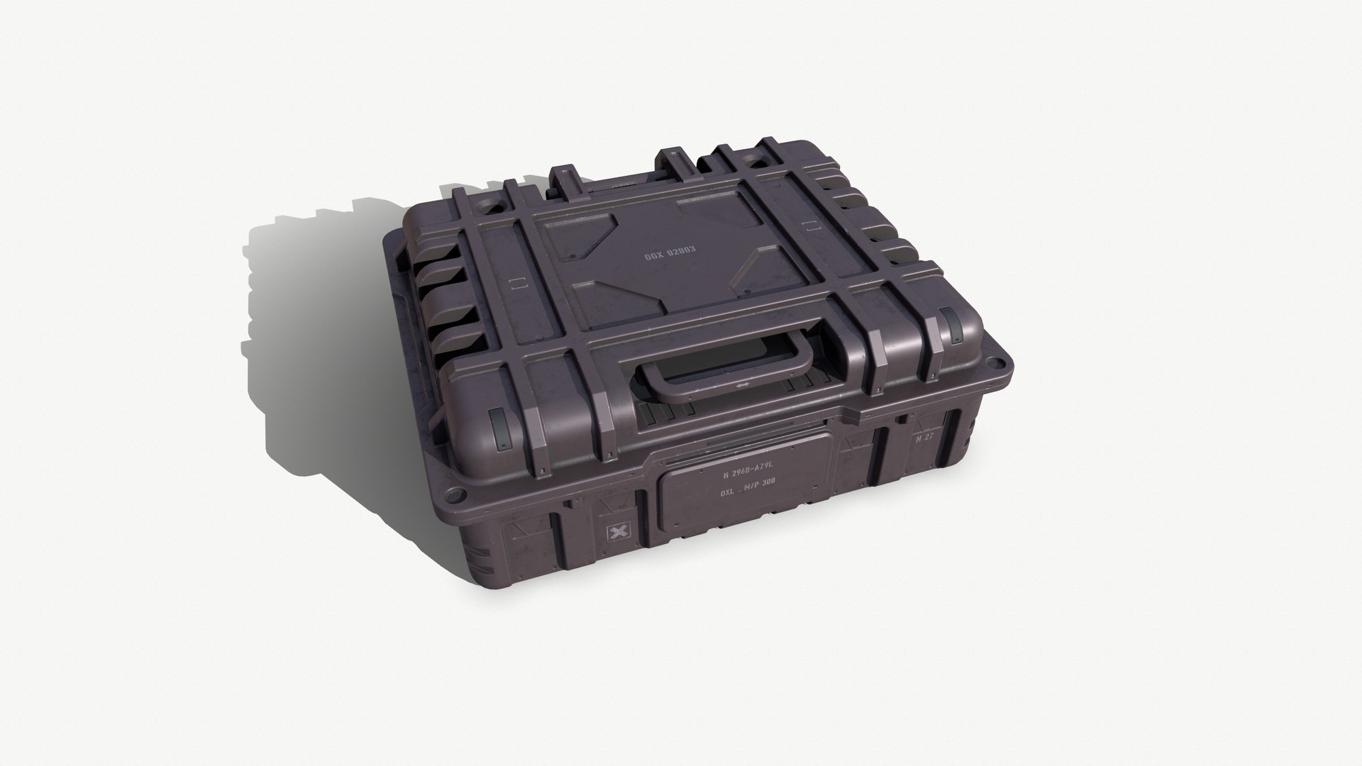 Futuristic Box 3D Model - TurboSquid 2455750