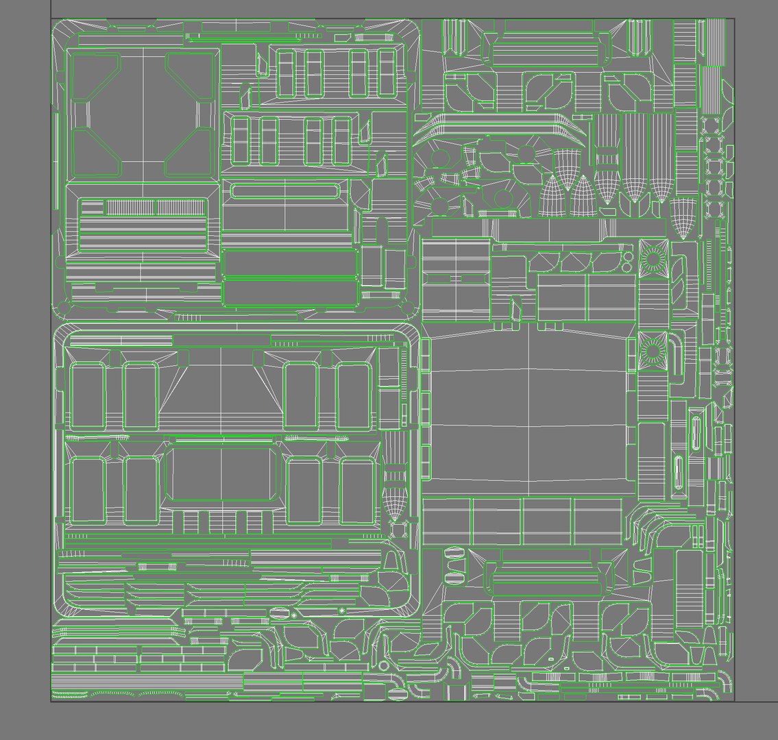 Futuristic Box 3D Model - TurboSquid 2455750