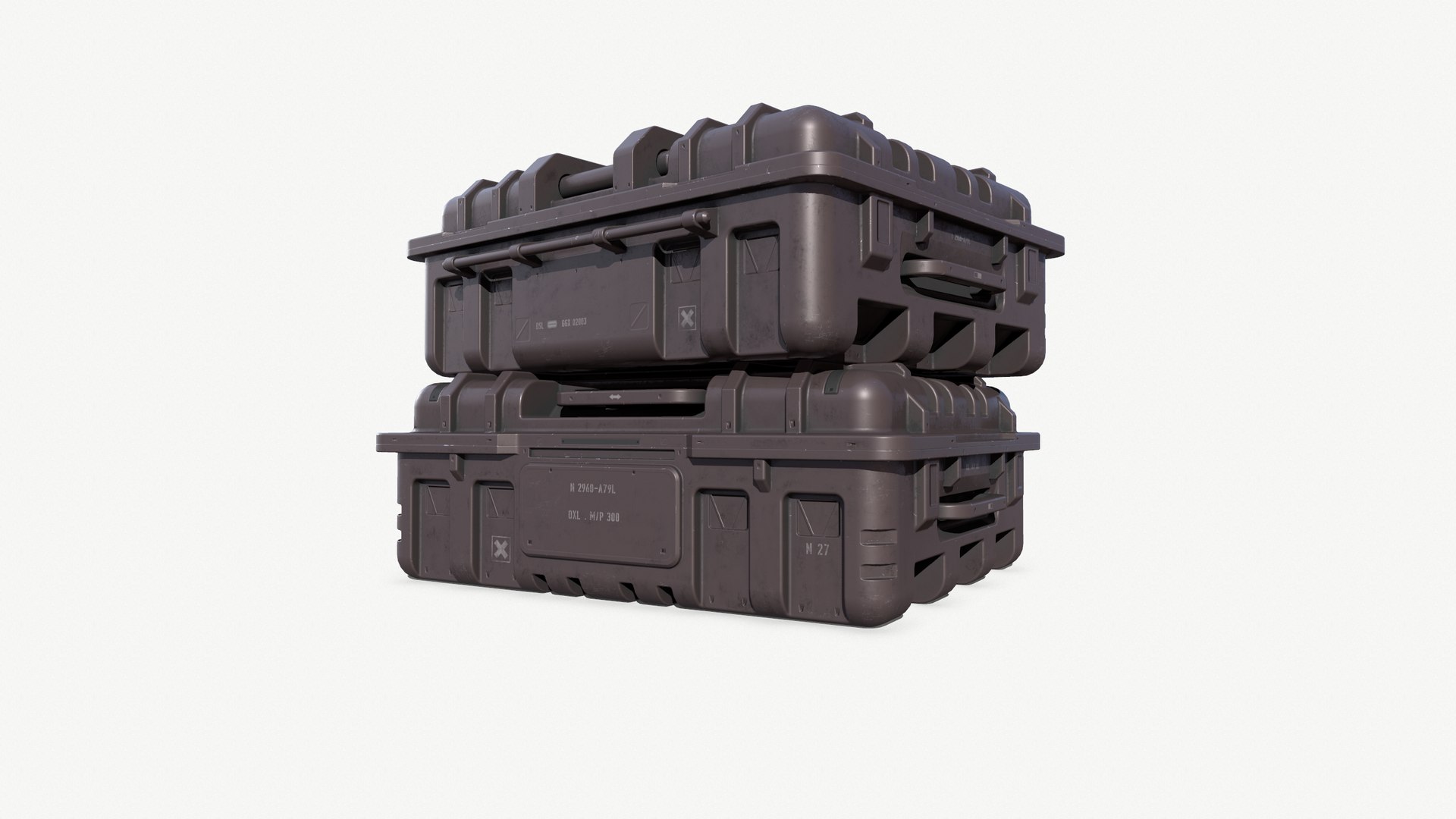 Futuristic Box 3D Model - TurboSquid 2455750
