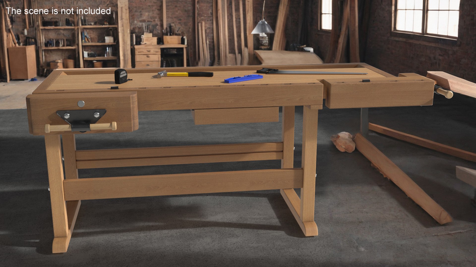 Workbench For Woodwork 3D - TurboSquid 2273256