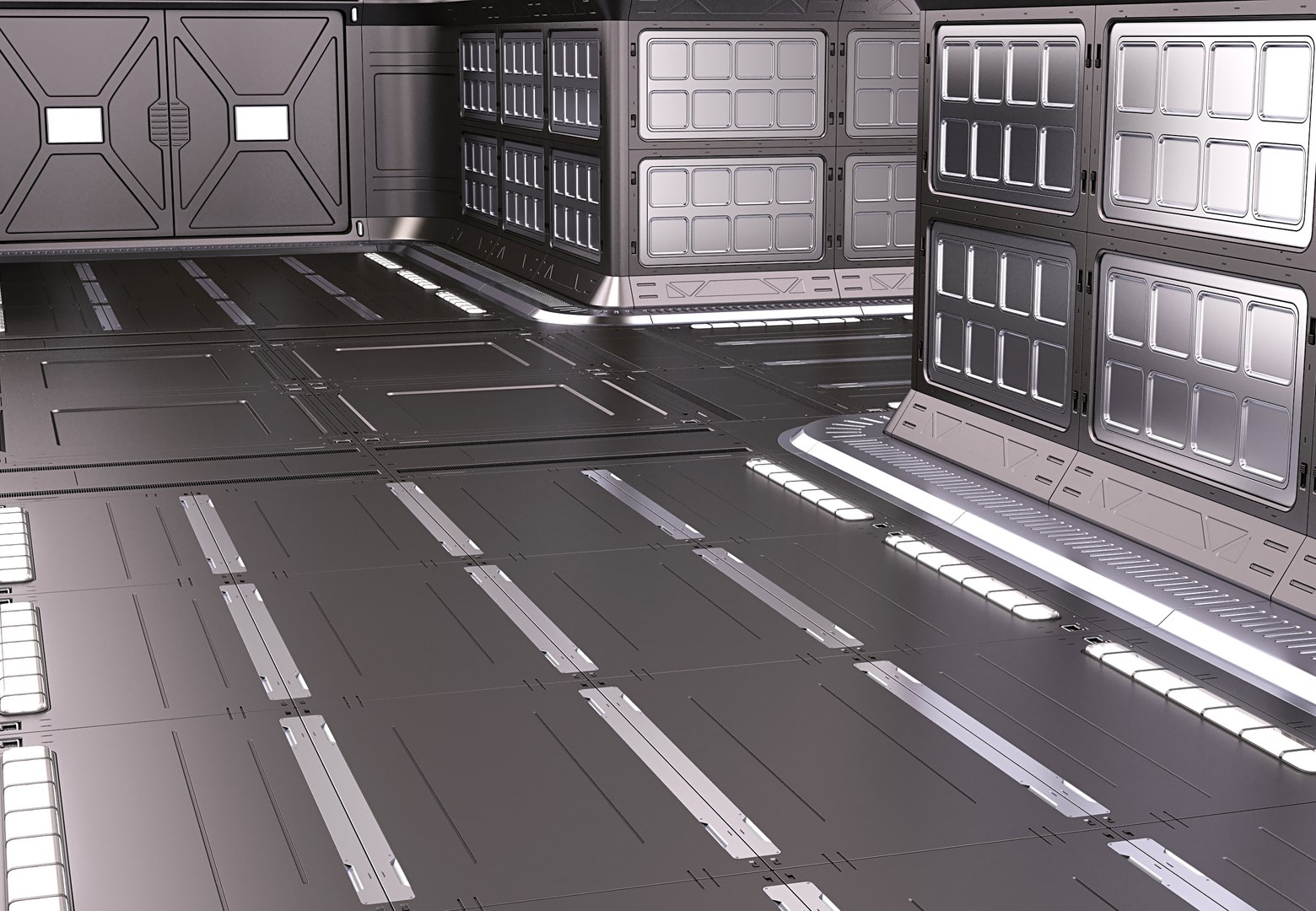 3D Sci Fi Interior Kitbash - TurboSquid 1286896