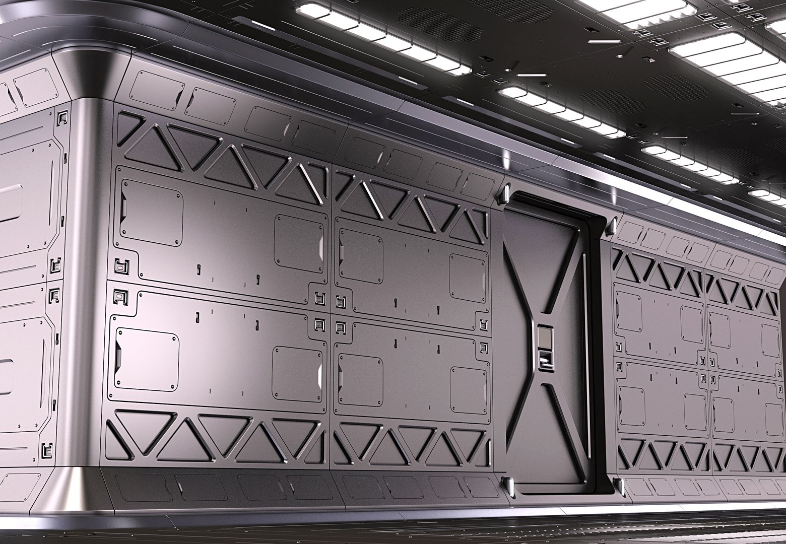 3D Sci Fi Interior Kitbash - TurboSquid 1286896