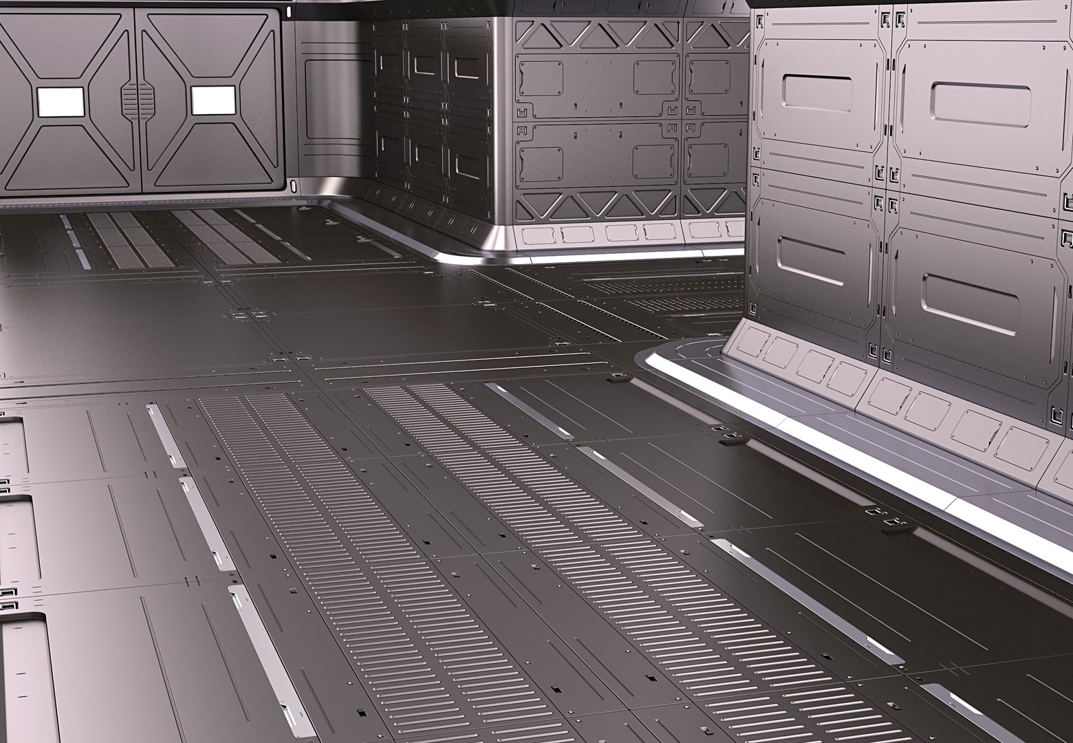 3D Sci Fi Interior Kitbash - TurboSquid 1286896