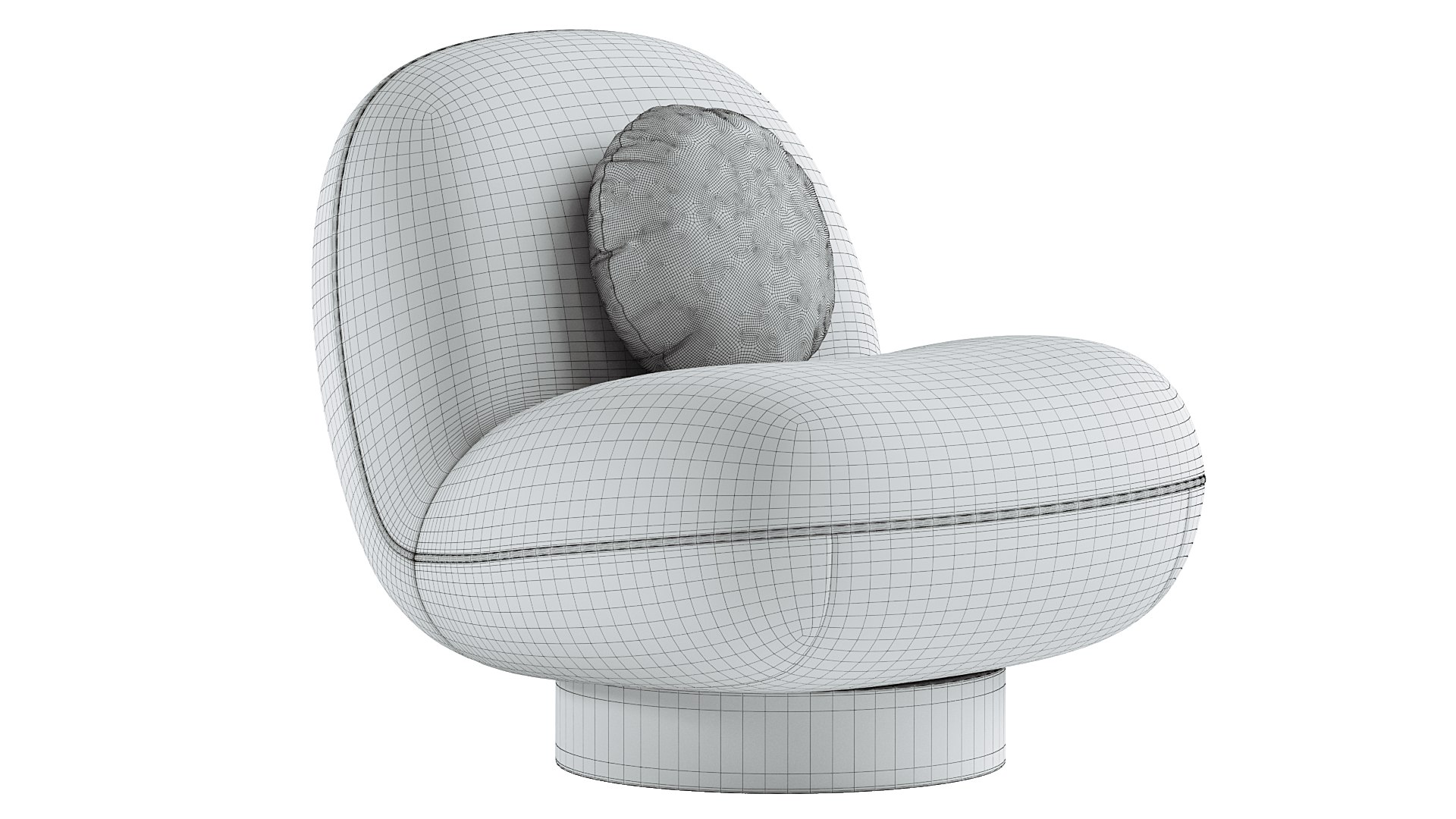 3D Model Hatcher Swivel Chair - TurboSquid 2435671