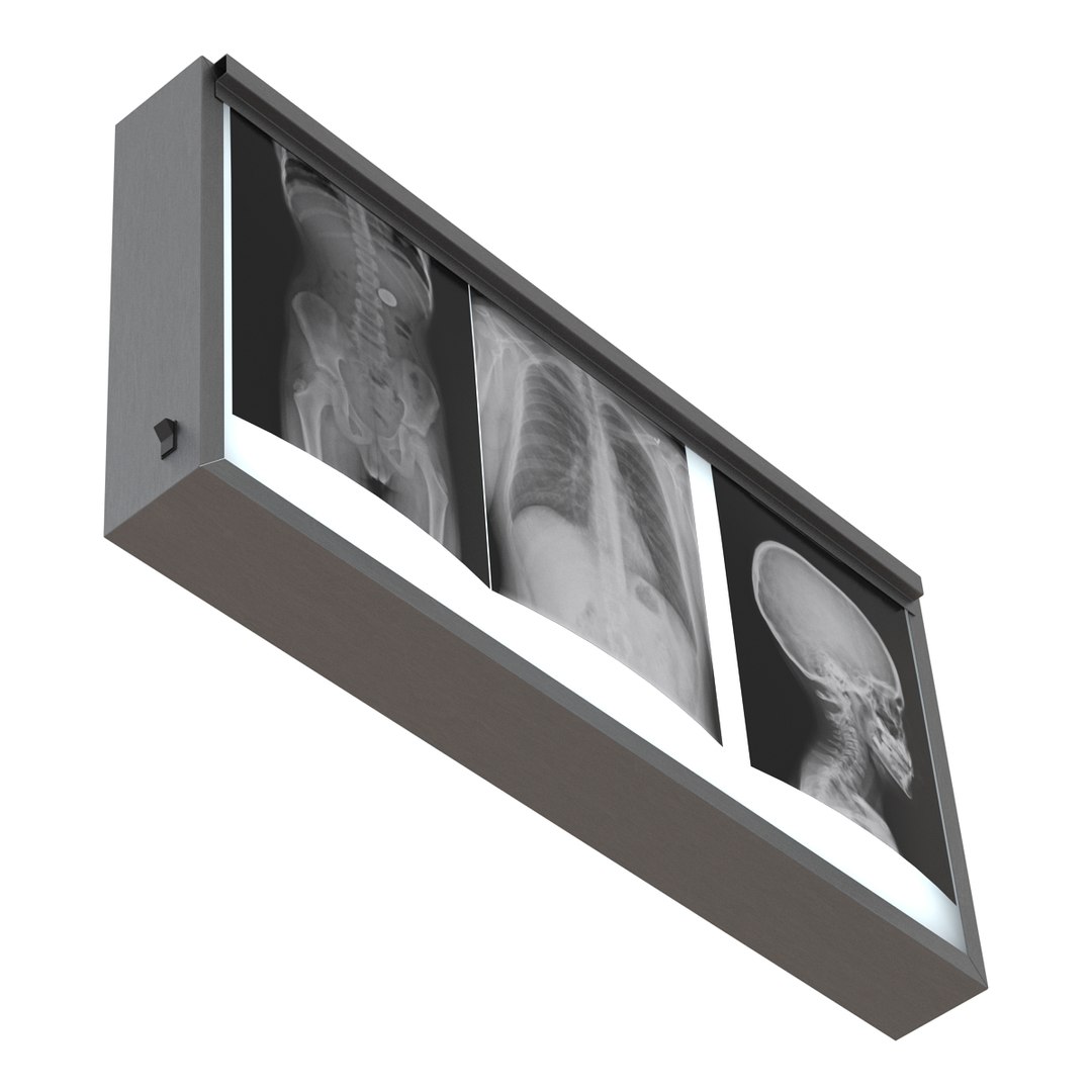 3d model xray light box x
