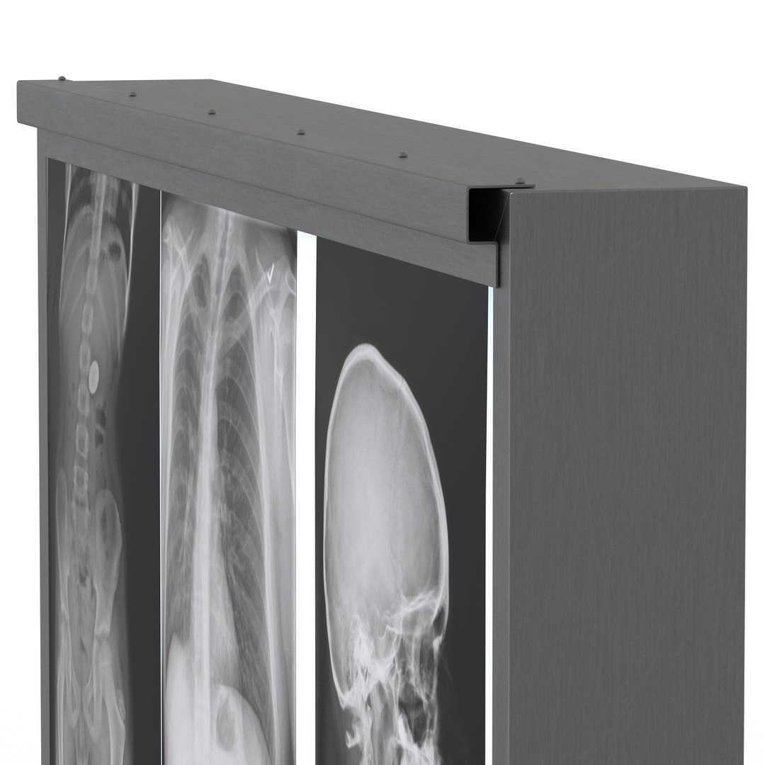 3d model xray light box x
