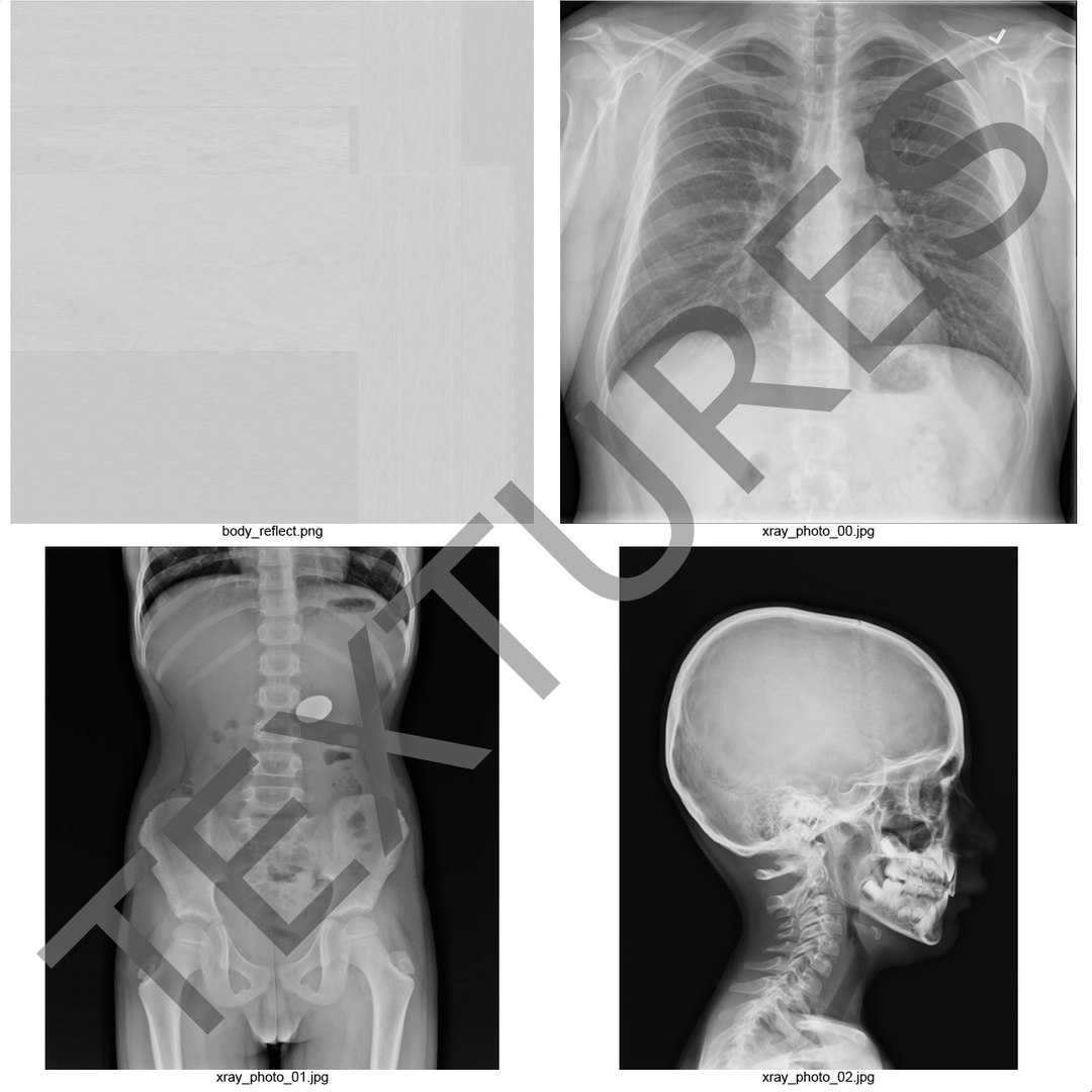 3d model xray light box x