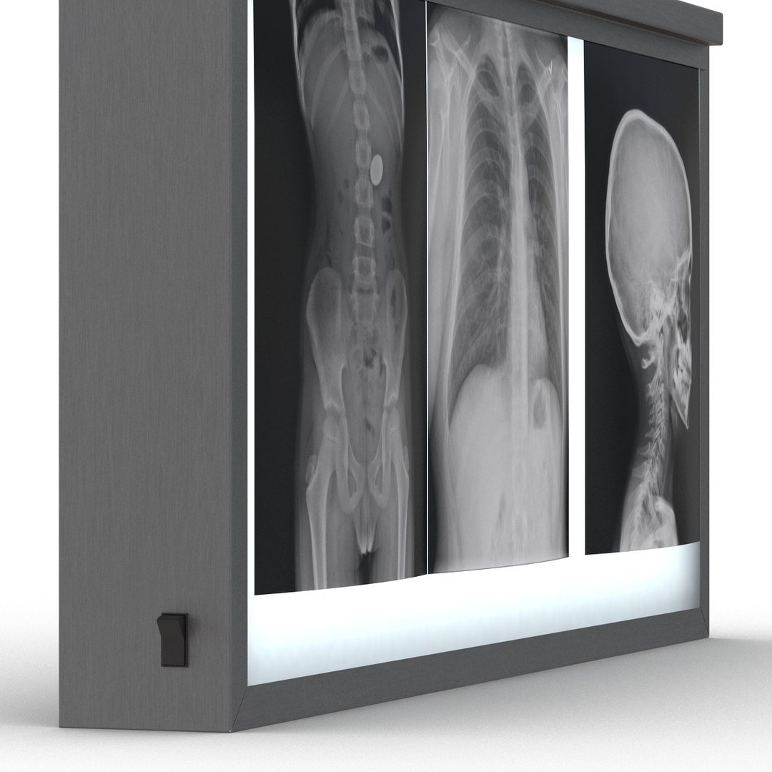 3d model xray light box x