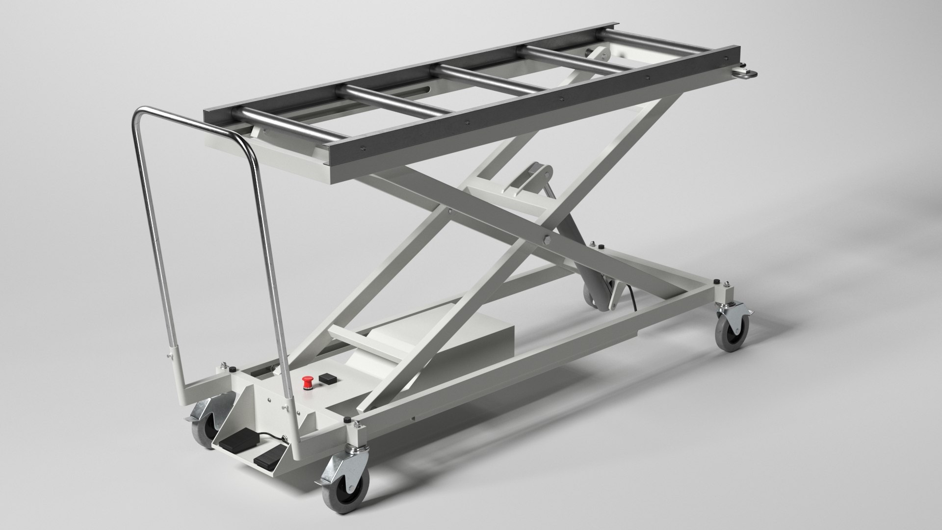 3D Model Realistic Morgue Cart - TurboSquid 1430322