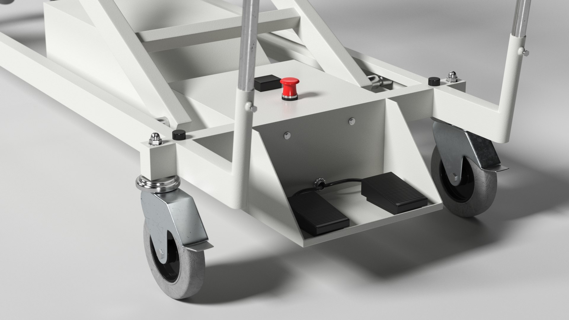 3D Model Realistic Morgue Cart - TurboSquid 1430322