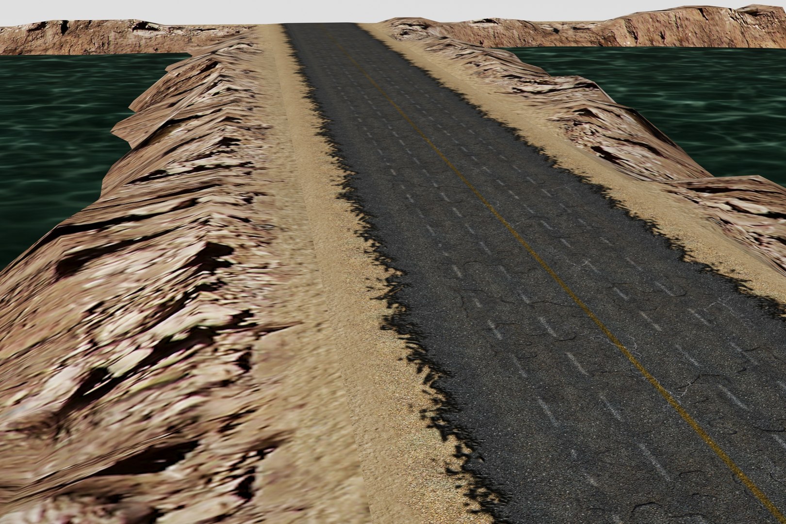 3d Model Pro Road Terrain Pack