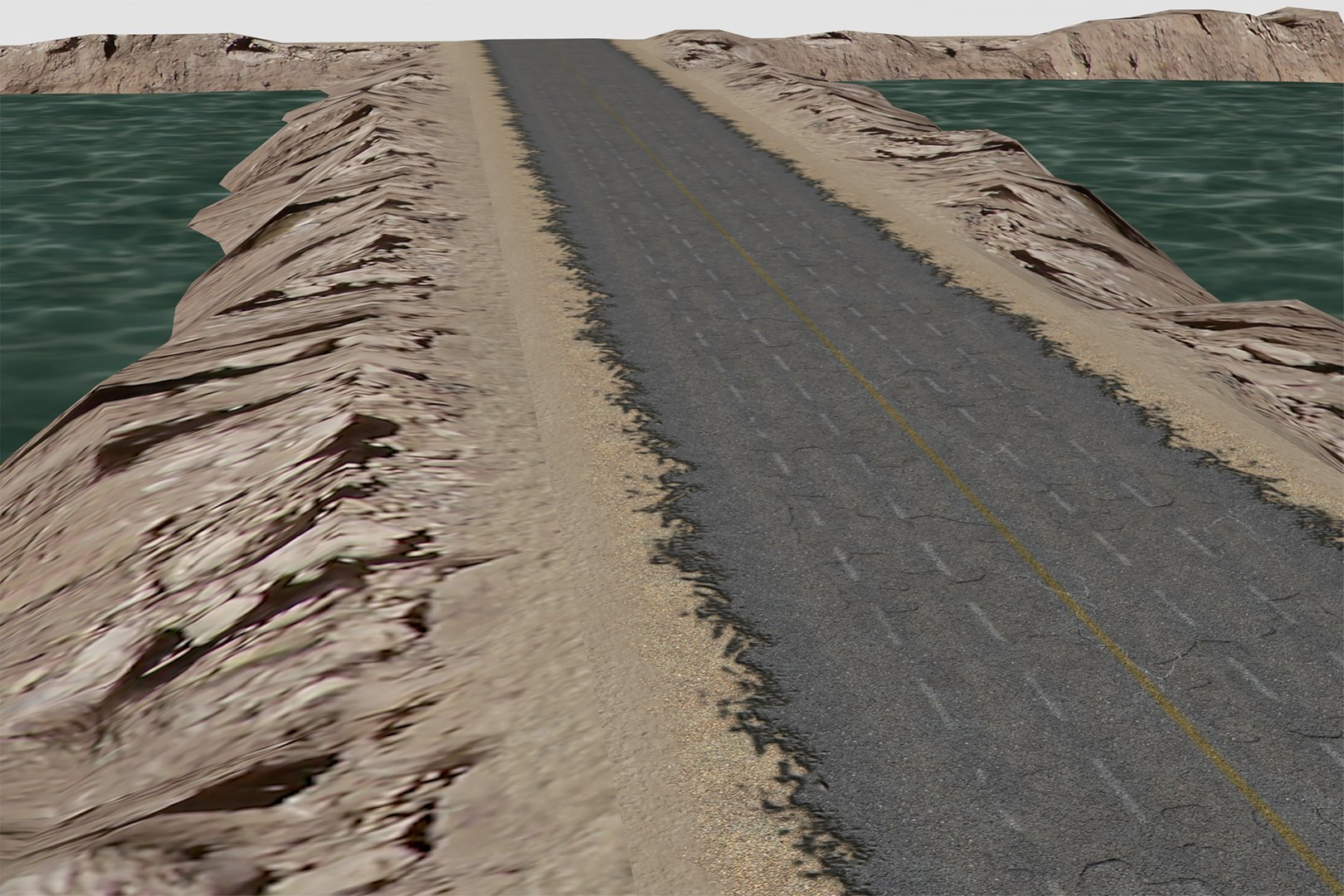 3d Model Pro Road Terrain Pack