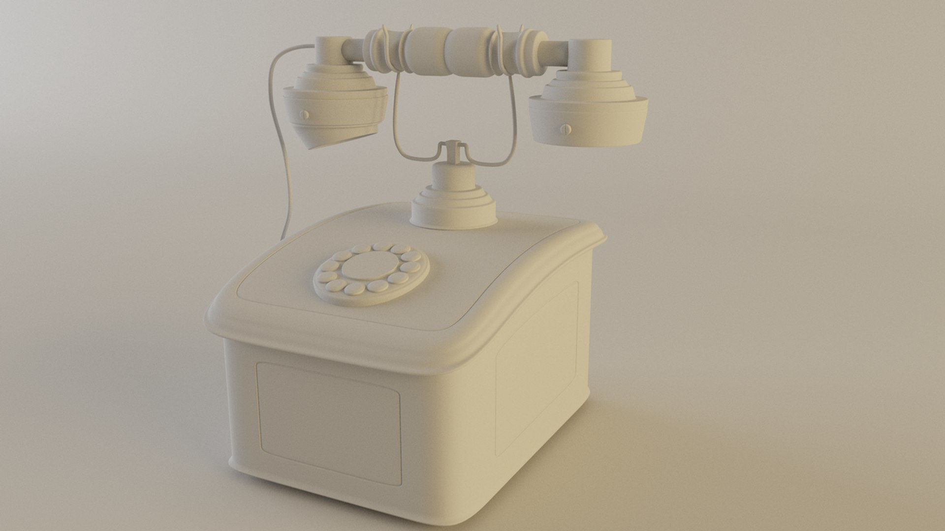 Phone vintage 3D model - TurboSquid 1204012