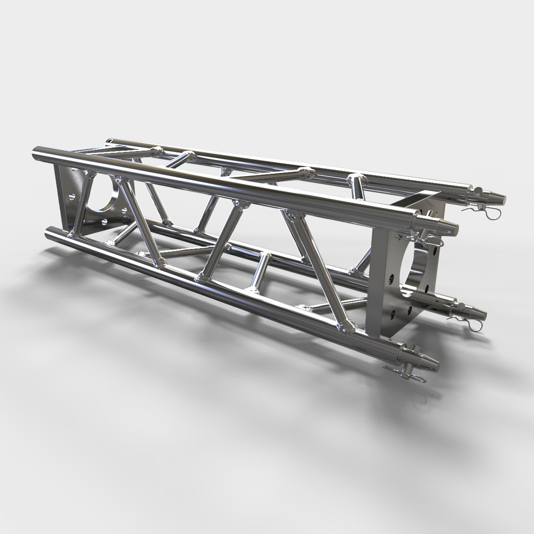 3d straight truss model