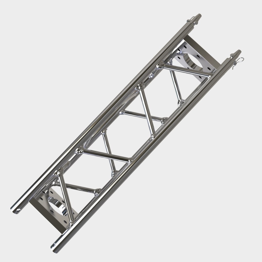 3d straight truss model
