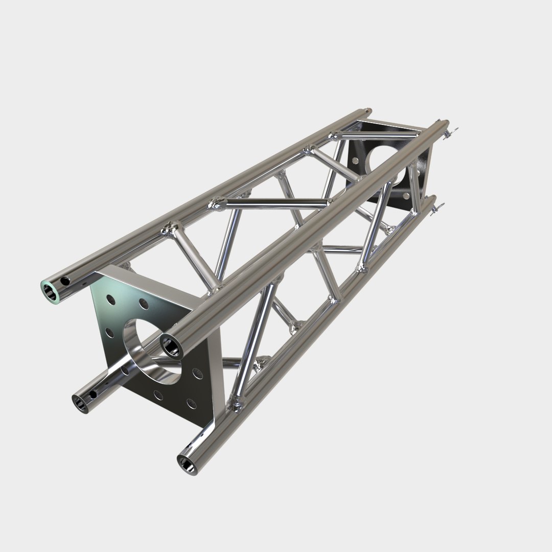 3d straight truss model