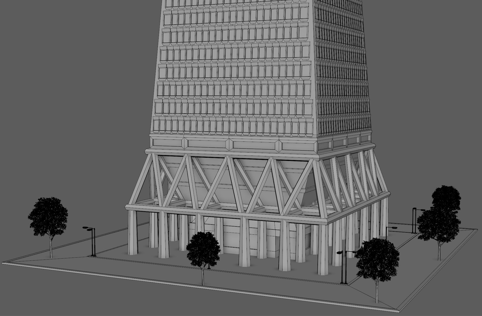 Transamerica Pyramid San Francisco 3D Model - TurboSquid 1387841