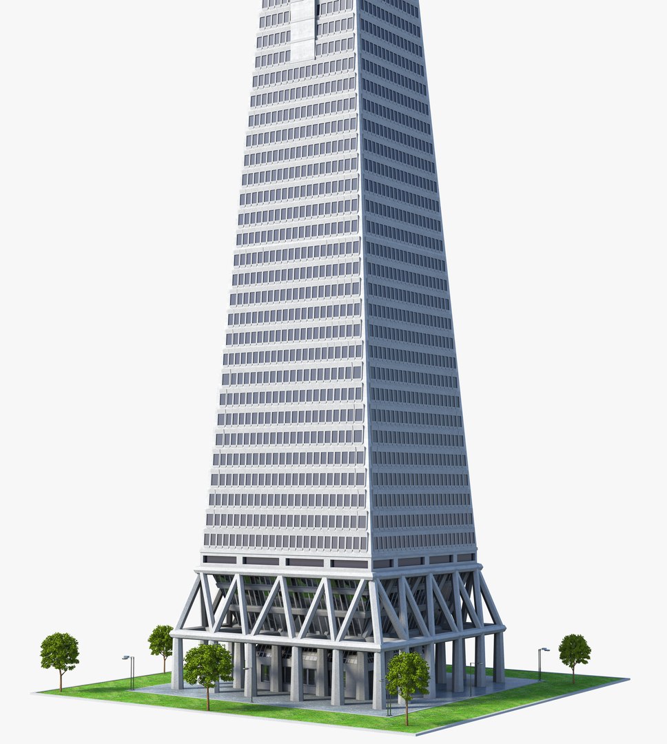 Transamerica Pyramid San Francisco 3D Model - TurboSquid 1387841