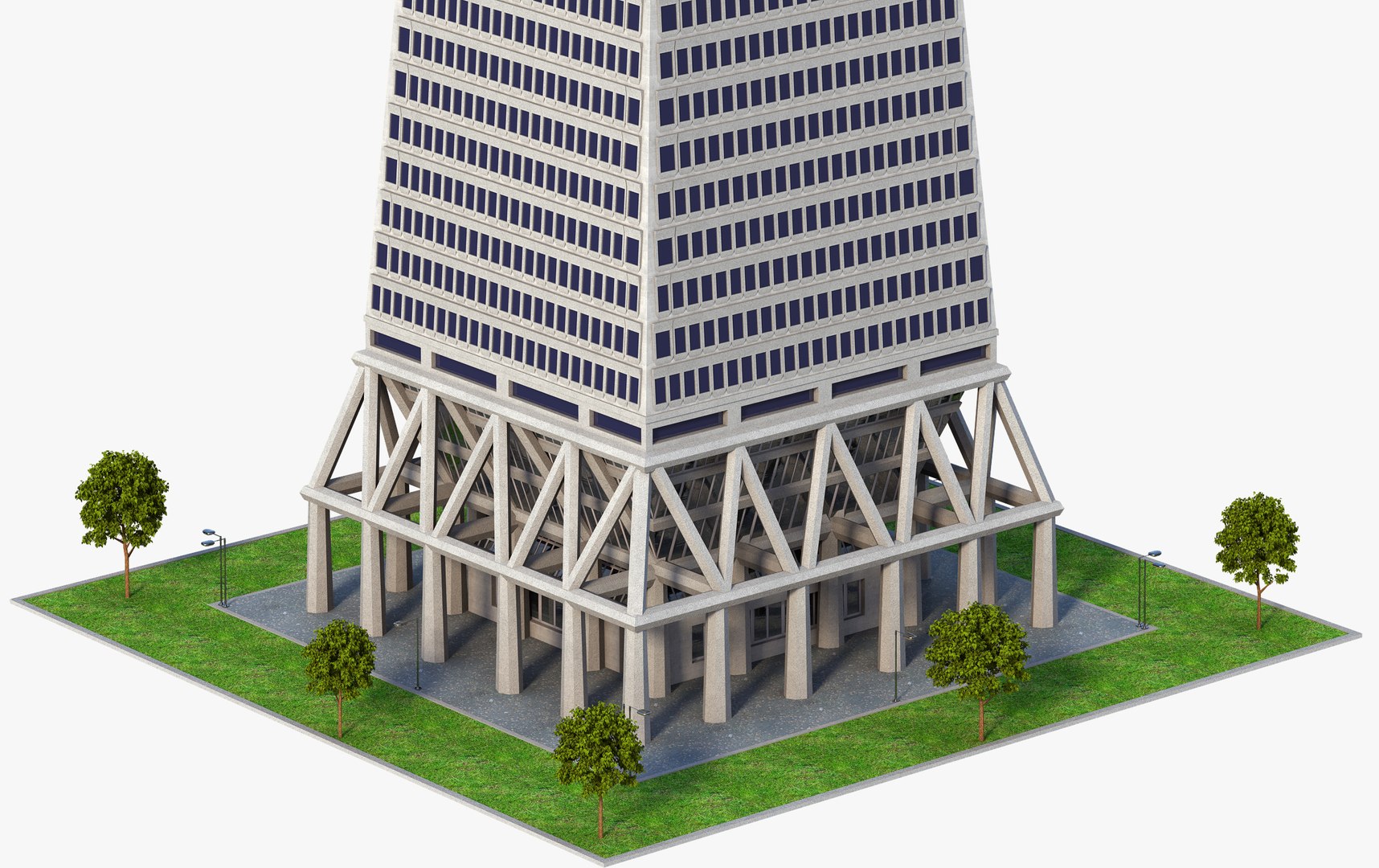 Transamerica Pyramid San Francisco 3D Model - TurboSquid 1387841