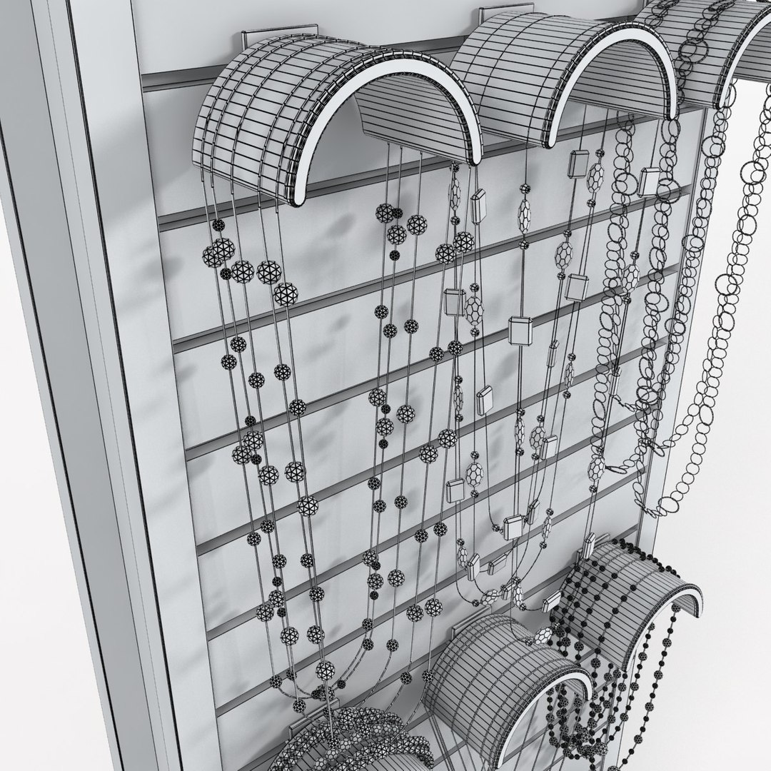 3d Model Necklace Rack