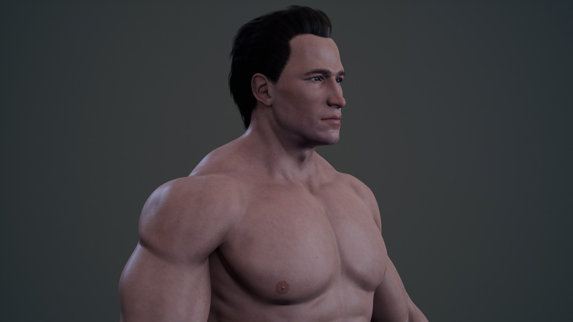 Bodybuilder V02 Model - TurboSquid 2334601