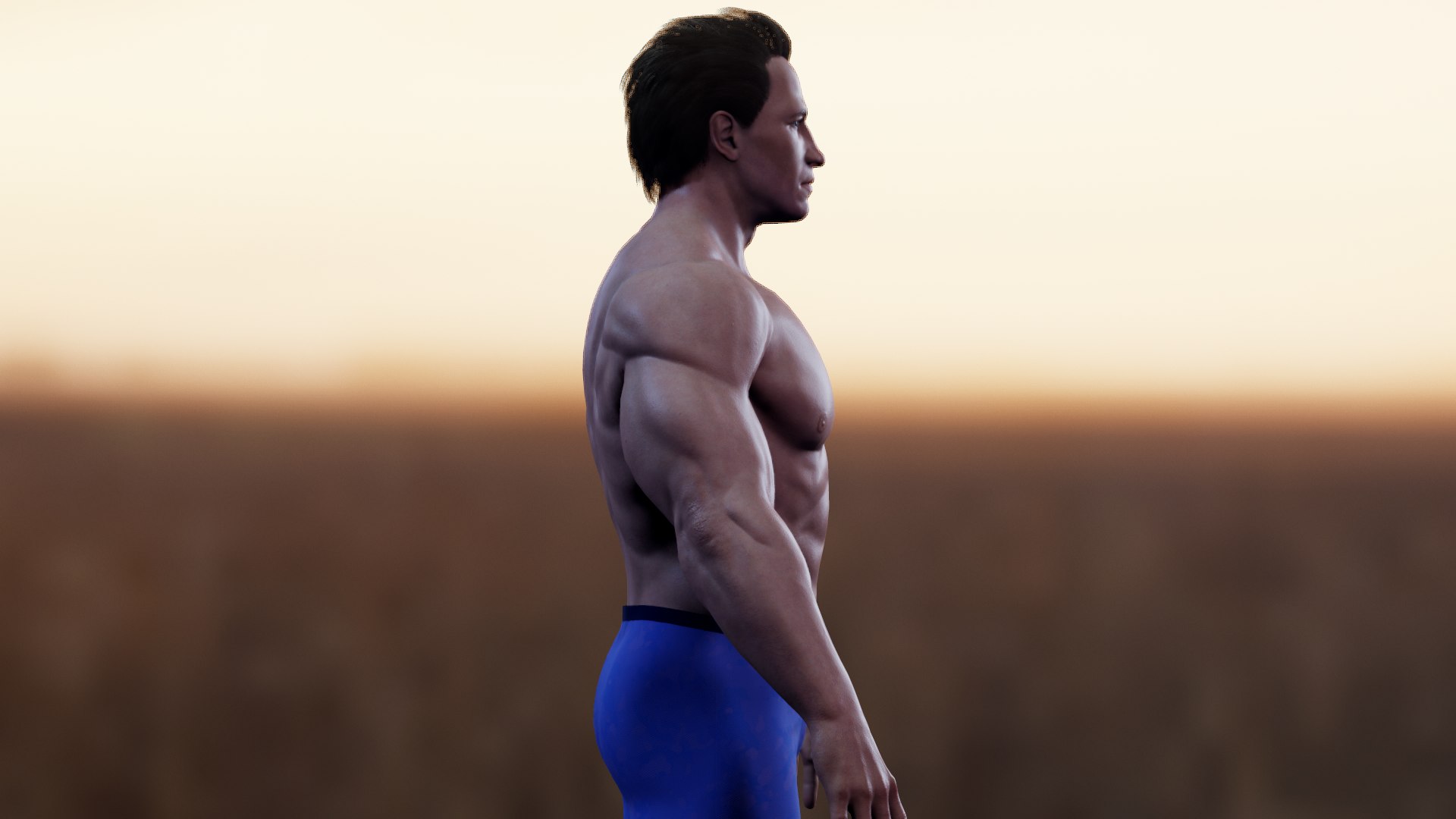 Bodybuilder V02 Model - TurboSquid 2334601