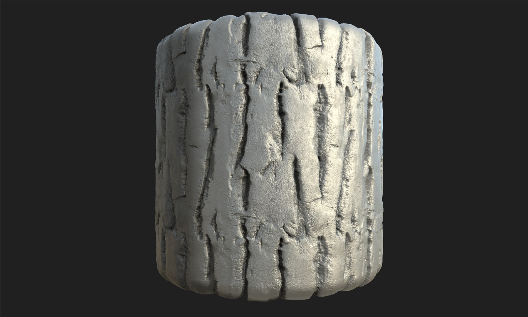 Tree bark seamless 3D model - TurboSquid 1712562