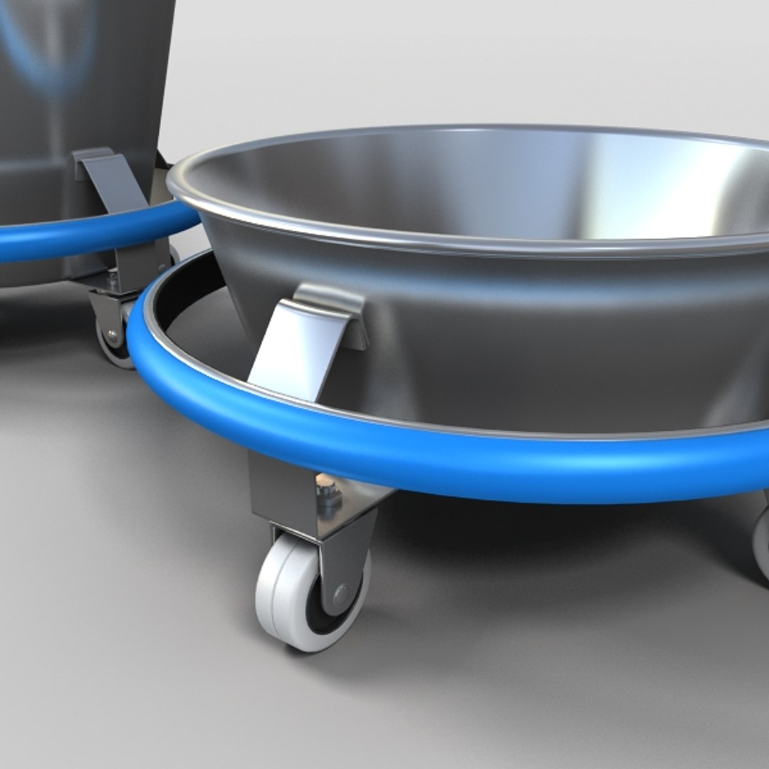 Kick Buckets 3d Model