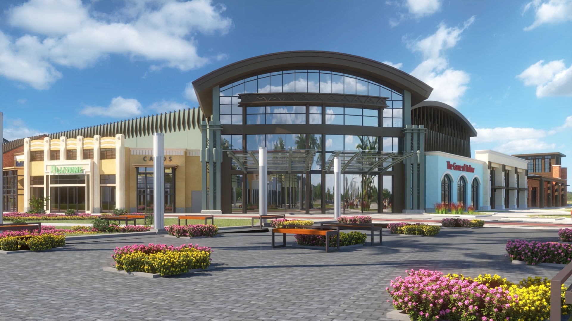 Industrial Mall 3D Model - TurboSquid 1970065