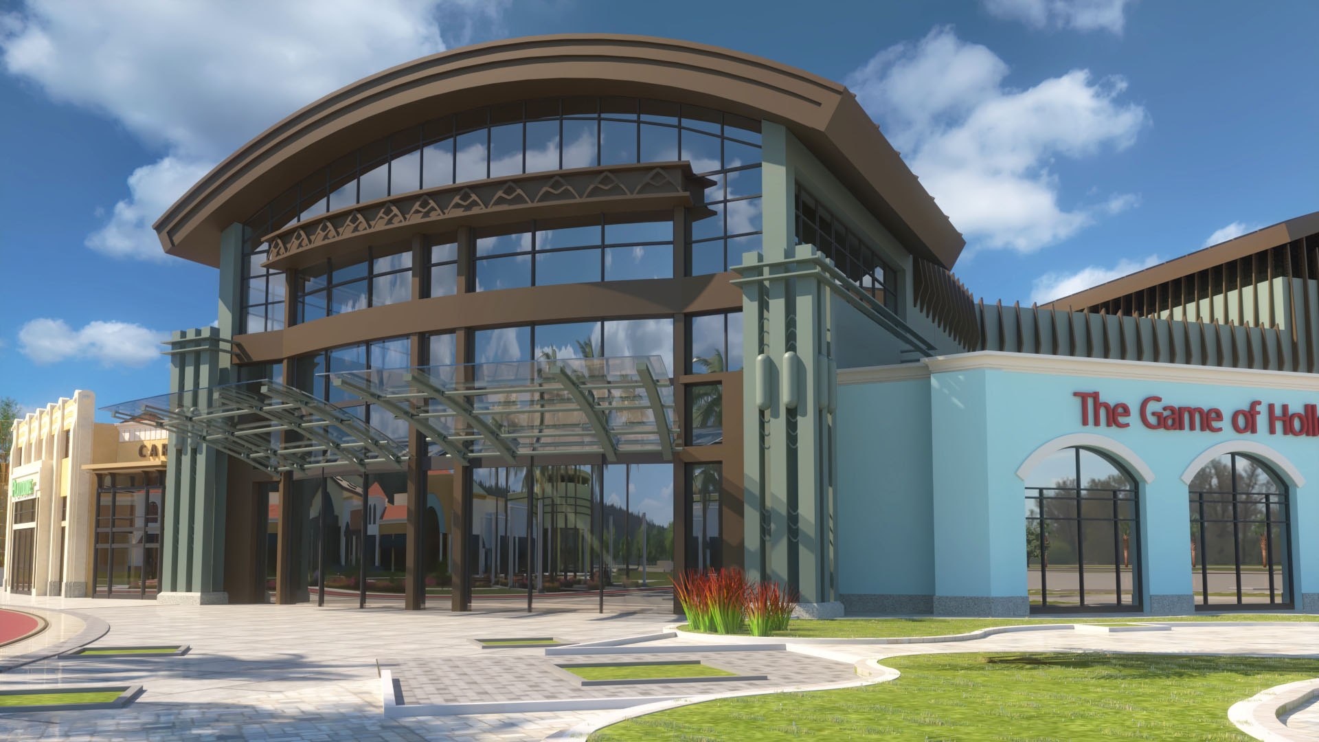 Industrial Mall 3D Model - TurboSquid 1970065