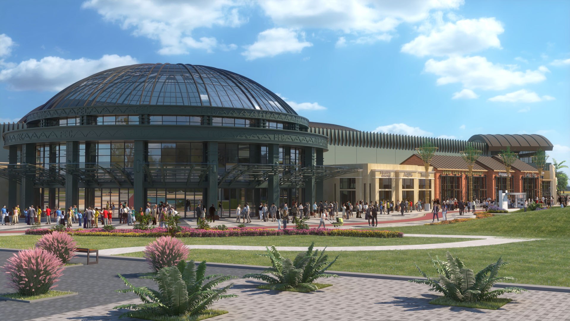 Industrial Mall 3D Model - TurboSquid 1970065